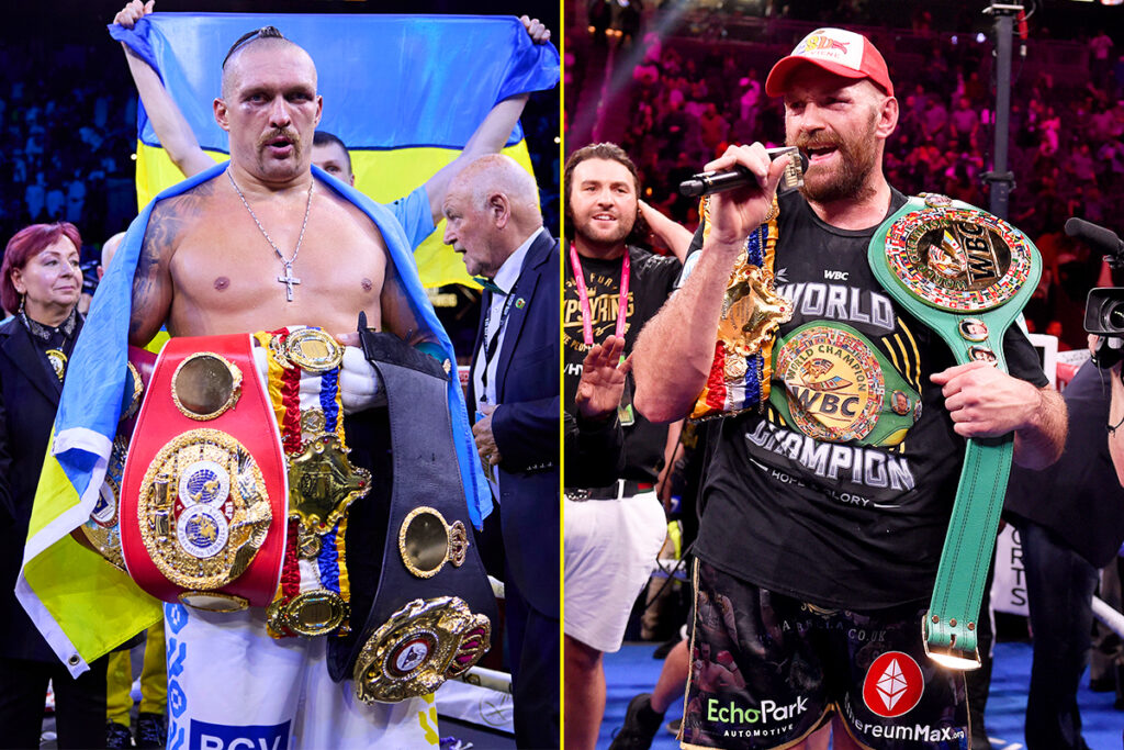 List of current men’s boxing world champions as Tyson Fury and ...